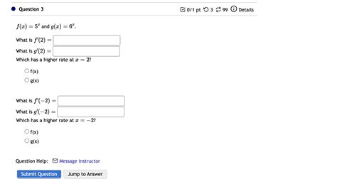 solved f x 5x and g x 6x what is f′ 2 what is g′ 2