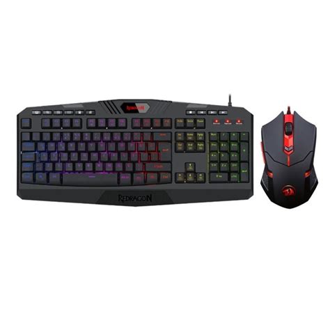 Redragon S101 3 RGB Gaming Klavye Mouse Combo Set Laptop TR
