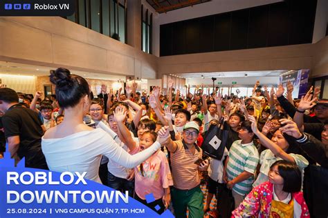 Tin Tức Game Cùng Cộng đồng Roblox Việt Nam Hội Tụ Tại Ngày Hội Trải