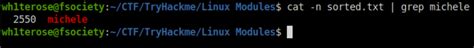 Tryhackme Linux Modules