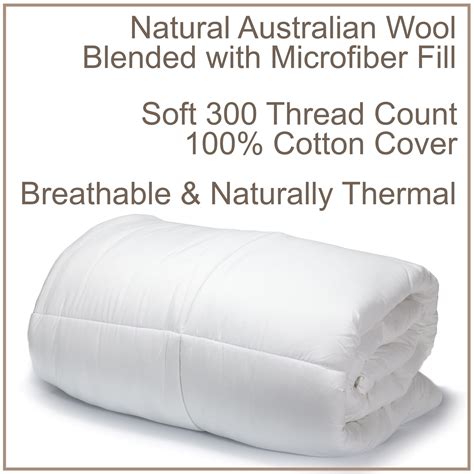 Australian Wool Cloud Comforter Laytners Linen And Home