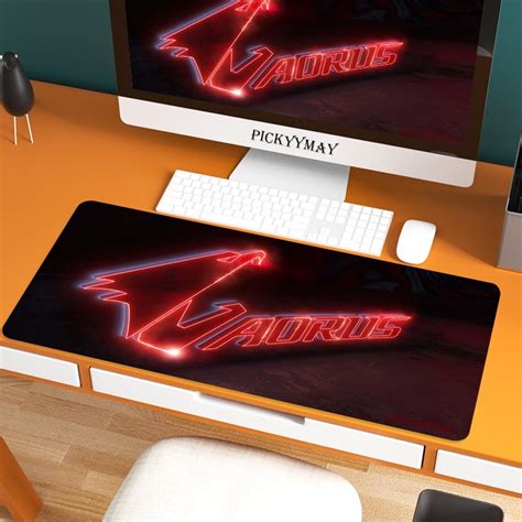 Aorus 90x40cm Xl Lockedge Large Gaming Mouse Pad Computer Gamer Cs Go