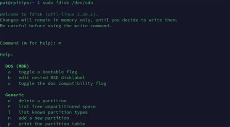 How To Use ‘fdisk The Complete Linux Command Guide Raspberrytips