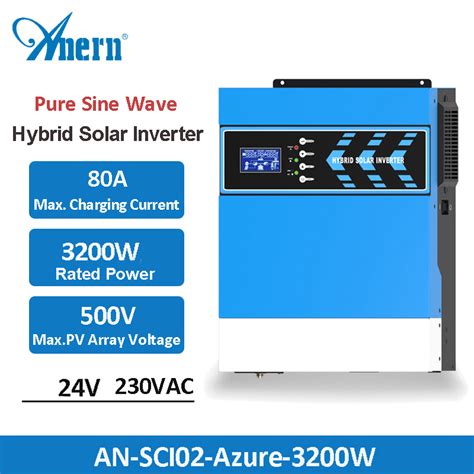 Anern 15kw24kw32kw Hybrid Solar Inverter 12v24v48v Off Grid
