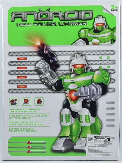 Android New Power Warrior Robot Kd 8803 The Old Robots Web Site