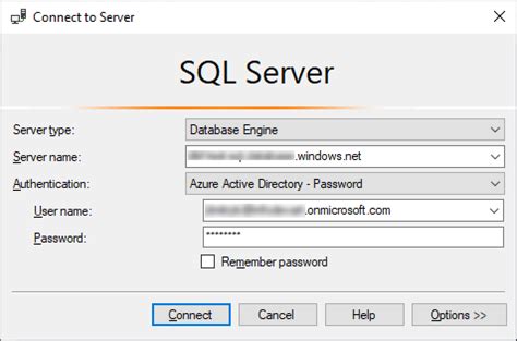 Connect Via Microsoft Entra Authentication