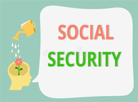 Word Writing Text Social Security Business Concept For Assistance From State People With