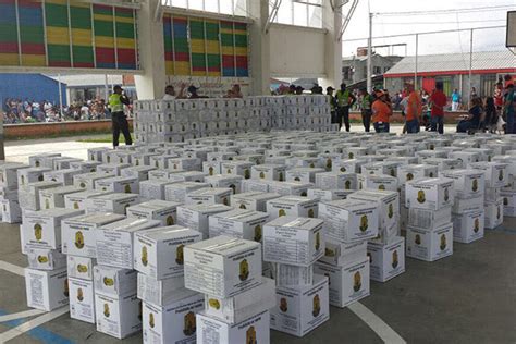 Colombianos hicieron donaciones por más de millones de pesos para llevar mercados a