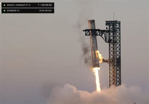 Spacex Will Repeat Booster Starship Catches With Centimeter Accuracy