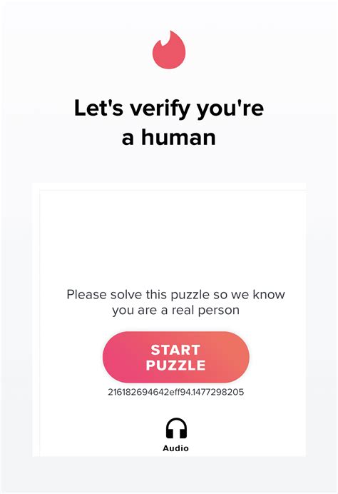 how to fix tinder s human puzzle verification loop
