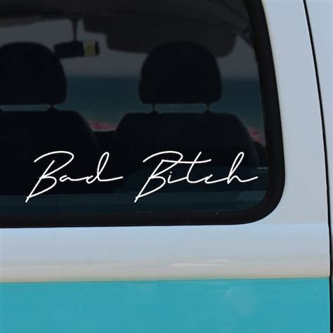 Bitch Decal Etsy