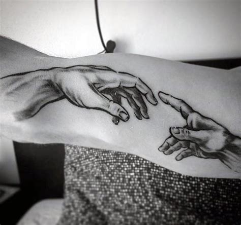 60 The Creation Of Adam Tattoo Designs For Men 2023 Guide