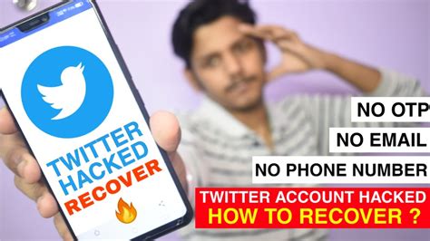 Twitter Hacked Account Kaise Recover Kare Without Number And Email Otp 2020 Sourin Mitra Youtube