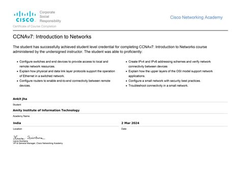 Ankit Kumar Jha On Linkedin Ccna Networking Cisco