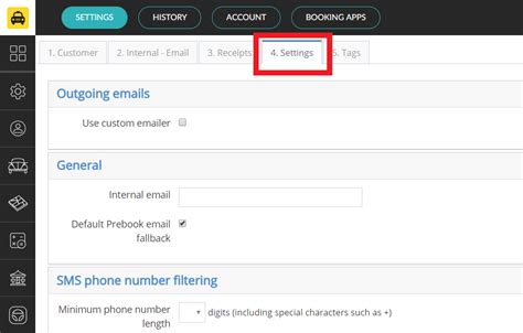 Notifications Settings Admin Panel New Admin