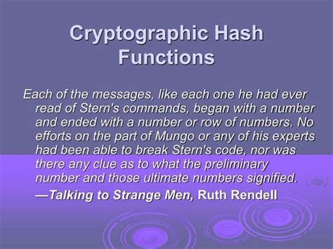 Secure Hash Algorithm Sha 512 Pptx