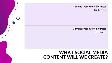 Social Media Content Strategy PPTX