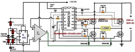 Convert Any H Bridge Inverter To Sine Wave H Bridge Inverter Homemade Circuit Projects