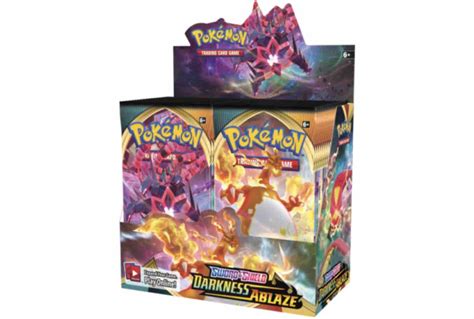 Pokemon Sword And Shield Darkness Ablaze Booster 6 Box Case Price Release