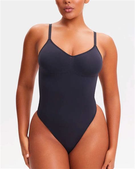 Tummy Control Backless Bodysuit Snazzyin