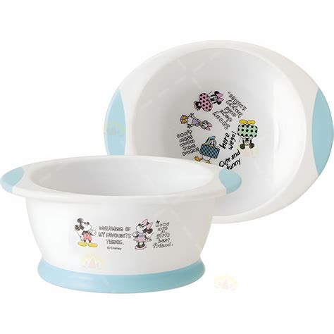 Skater Double Handled Easy Scoop Learning Bowl Mickey Mouse Babymall