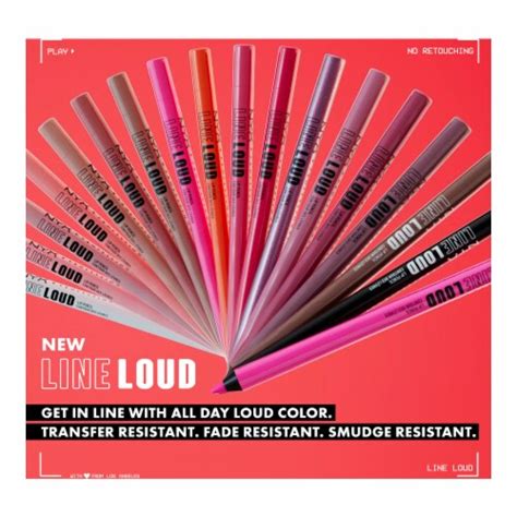 Nyx Professional Makeup Daring Damsel Loud Lip Liner 1 Ct Kroger
