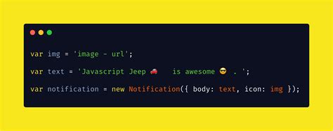 Creating Notification 🔔 In Javascript By Javascript Jeep🚙💨