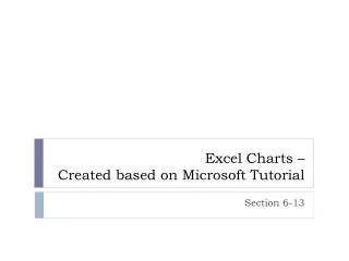 PPT Excel Charts Created Based On Microsoft Tutorial PowerPoint Presentation ID 1610225