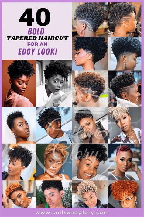 40 Tapered Haircut For Beautiful Black Women 2024 Edition Coils And