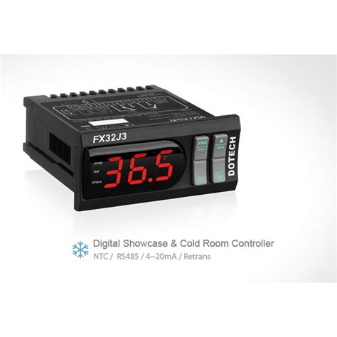 เครื่องวัดและควบคุมอุณหภูมิ สำหรับตู้แช่เย็น Show Case Cold Room Temp