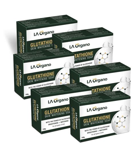 La Organo Skin Whitening Soap For All Skin Type Pack Of 6 Buy La