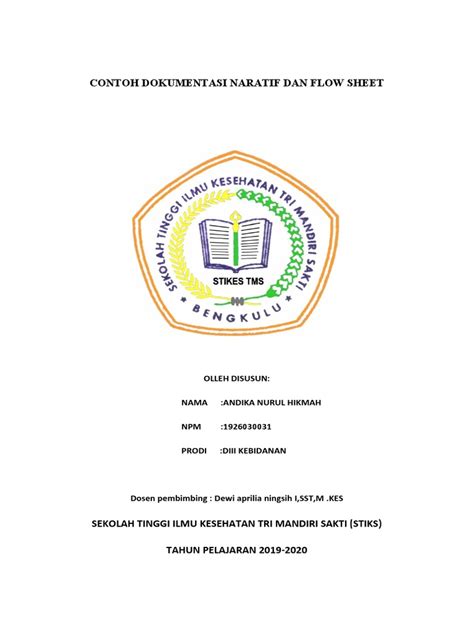 Contoh Dokumentasi Naratif Dan Flow Sheet Pdf