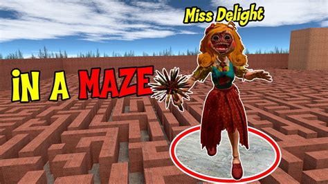 Miss Delight In Maze Garrys Mod Youtube