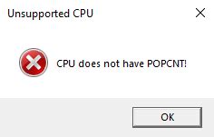 Unsupported Cpus Megathread Popcnt Error R Apexlegends