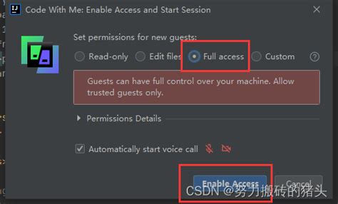 Idea使用code With Me来进行多人远程编程code With Me 服务器搭建手册 Csdn博客
