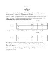 ECON 414 Problem Set 4 Part 2 Fall 2017 Docx Problem Set 4 Part 2 Economics 414 Fall 2017 1