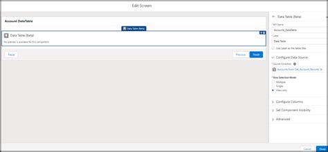 How To Create A Data Table In Salesforce Flow Complete Guide