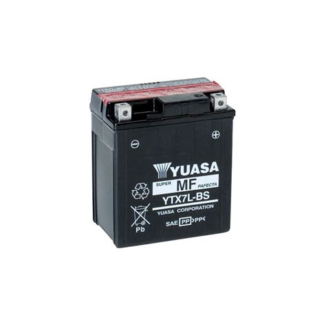 Yuasa Ytx7l Bs Agm Battery Cycle Gear