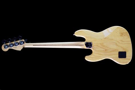 Fender Deluxe Active Jazz Bass Natural 2016 Pre Owned Bass Direct
