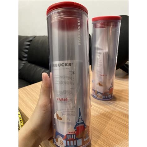 Jual TUMBLER STARBUCKS PARIS EDITION ORIGINAL Shopee Indonesia