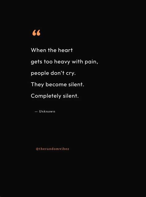 Pin On 80 Heavy Heart Quotes For The Sadness You Feel