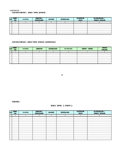 Buku Tamu Umum Pdf