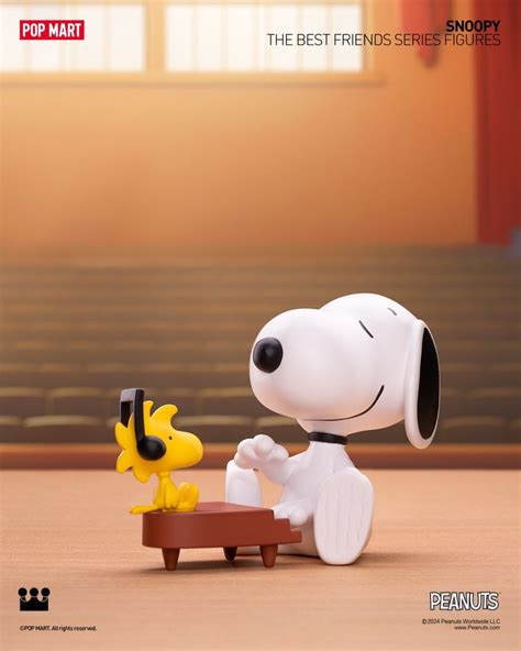 Pop Mart Blind Box Peanuts Snoopy The Best Friends Series Classical