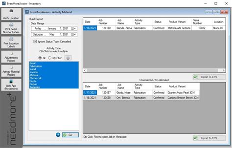 Inventory Module Needmore Tech LLC