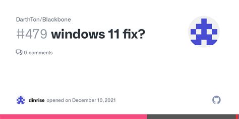 Windows 11 Fix Issue 479 DarthTon Blackbone GitHub