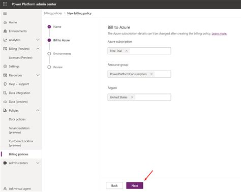 Setting Up Billing Policy For Dataverse Environments In Power Platform