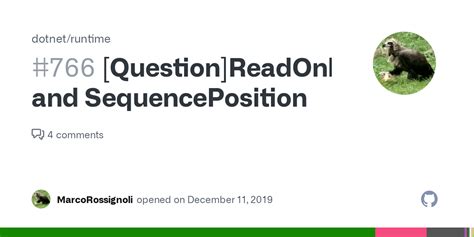 [question]readonlysequence and sequenceposition · issue 766 · dotnet