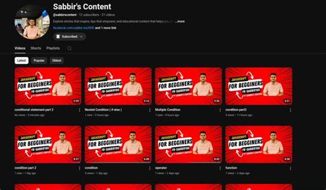 Sabbir Hossen On Linkedin Empowering Beginners My Journey In Creating Javascript Tutorials Over