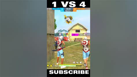 1vs4 Destroyed In Seconds 🔥 God Or Wot 🤯 Shorts Youtube