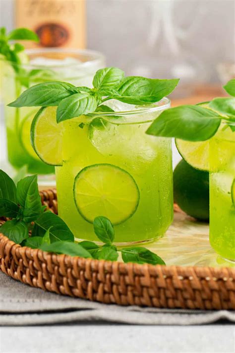 The Best Basil Cocktail With Vodka Foxes Love Lemons